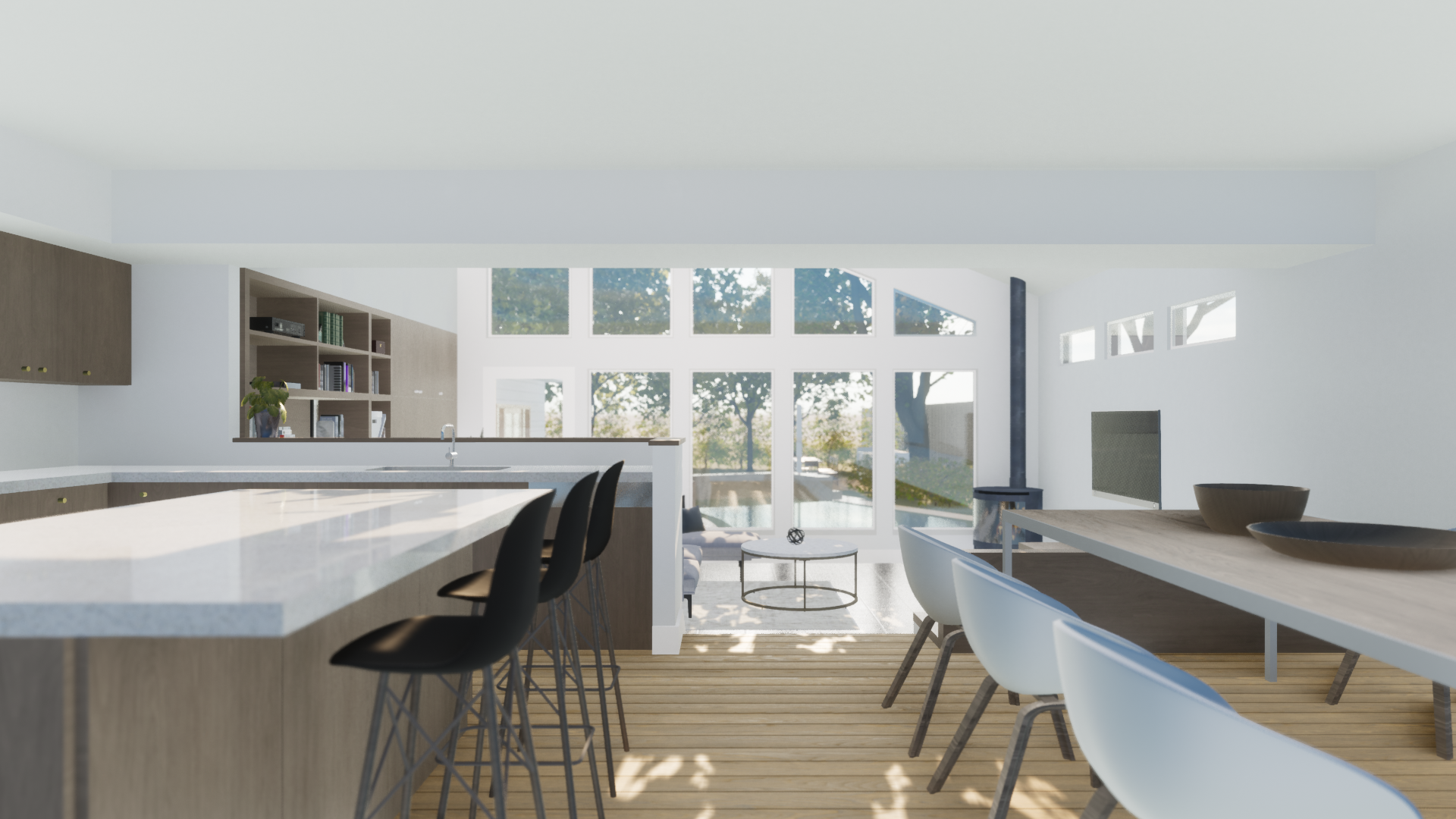 Timbergrove Renovation - Rivers Barden Architects